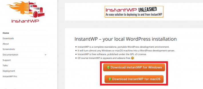 オフラインで使えるWordPressローカル環境を超簡単にInstantWPで構築する為のインストール方法と使い方 | スーパーライズ – Super Rise